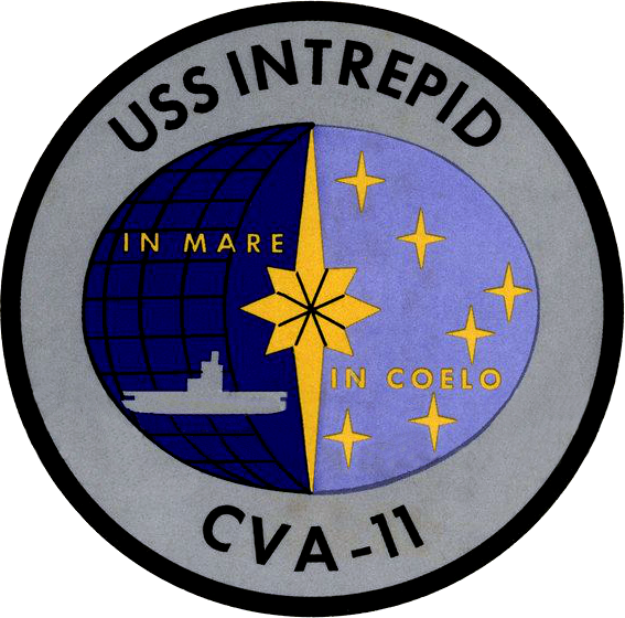 文件:USS Intrepid (CVA-11) insignia, in 1959.png - 舰R百科